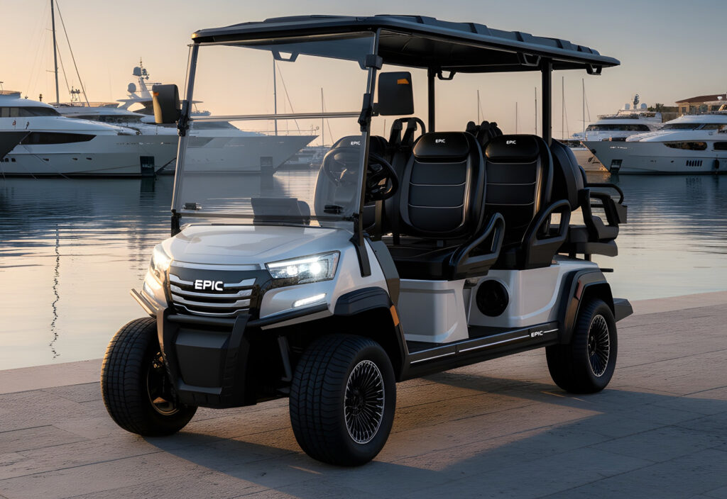 EPIC E60FX Golf Cart - Order yours today from an EPIC dealer!
