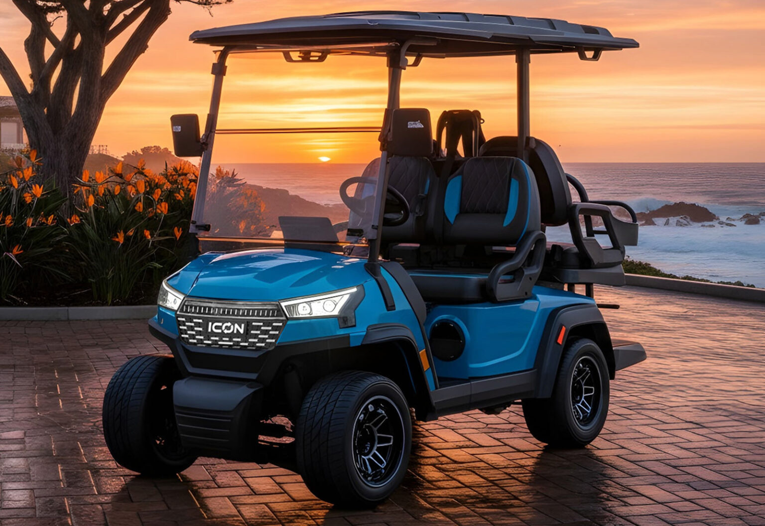 ICON i40X Golf Cart - Order yours today from an ICON EV dealer!