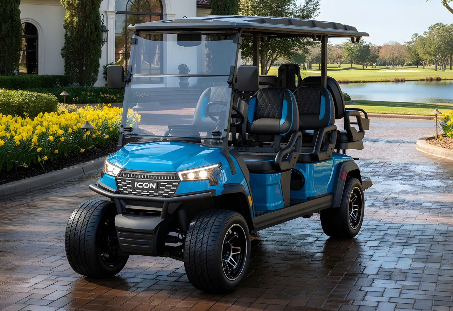 ICON i60LX Golf Cart - Order yours today from an ICON EV dealer!