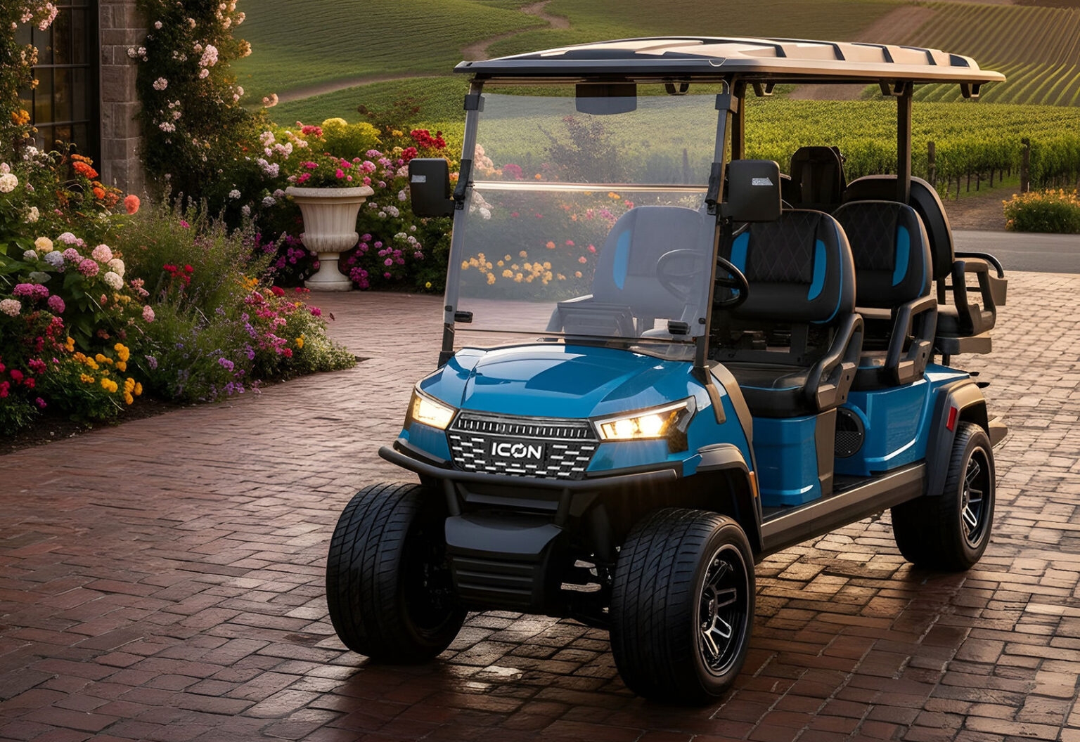 ICON i60LX Golf Cart - Order yours today from an ICON EV dealer!