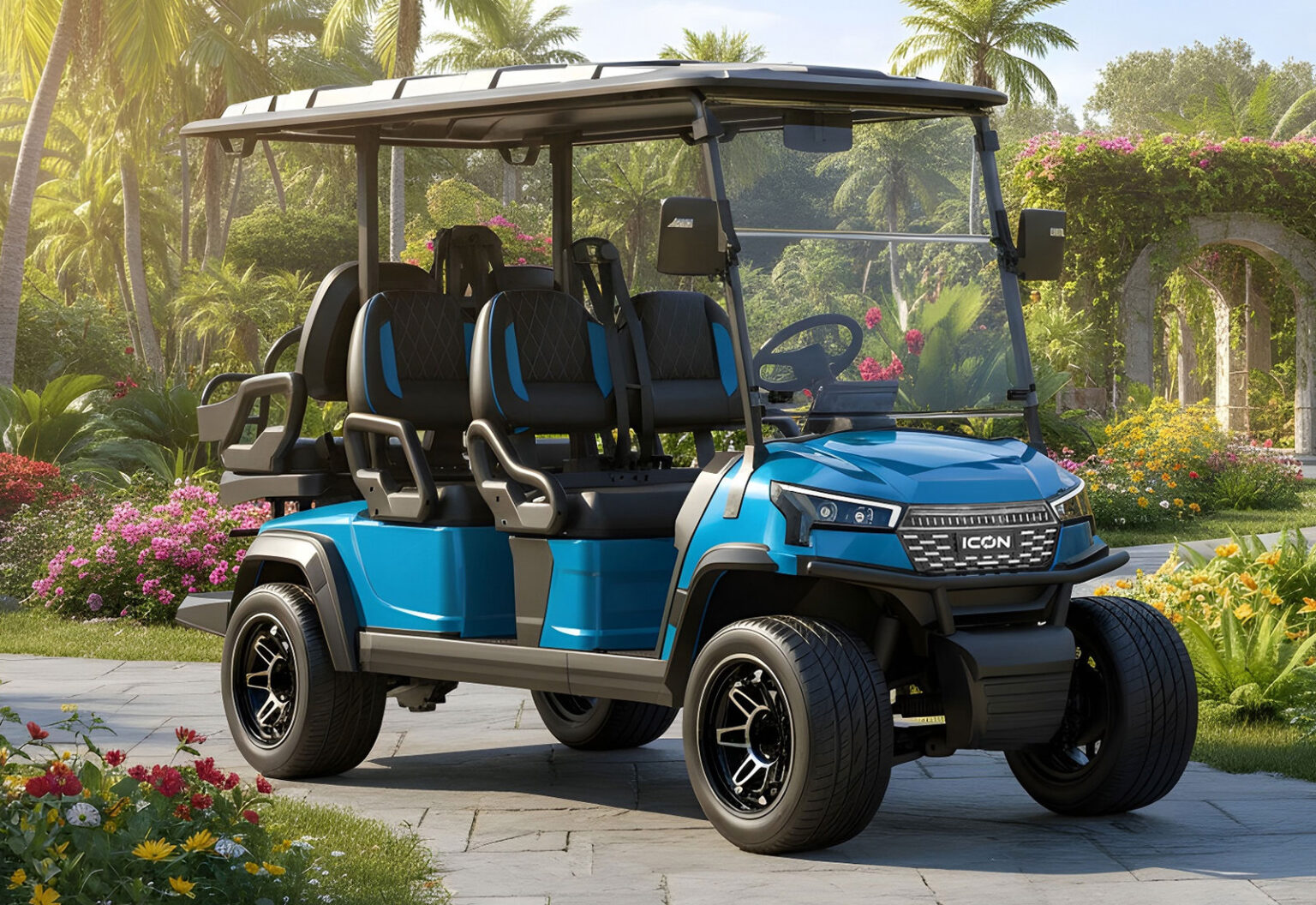 ICON i60LX Golf Cart - Order yours today from an ICON EV dealer!