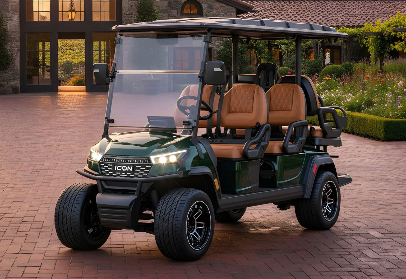 ICON i60LX Golf Cart - Order yours today from an ICON EV dealer!