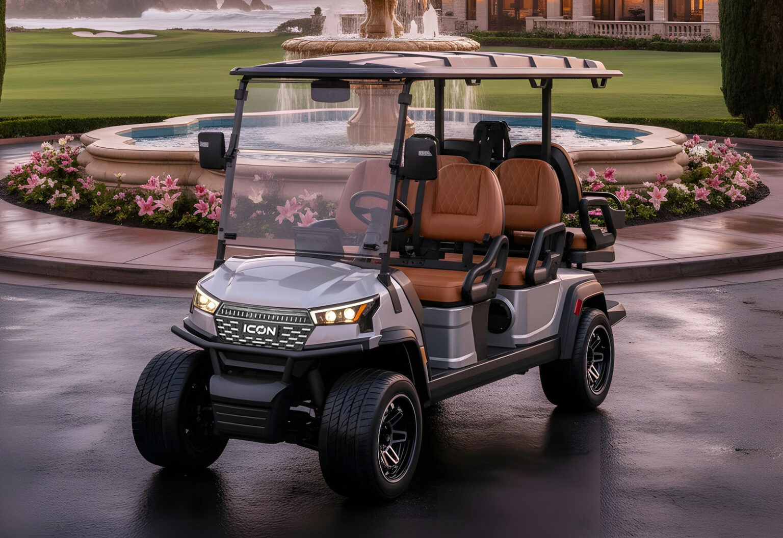 ICON i60LX Golf Cart - Order yours today from an ICON EV dealer!